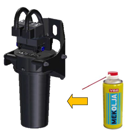 VBG MechMatic coupling lubricating system set
