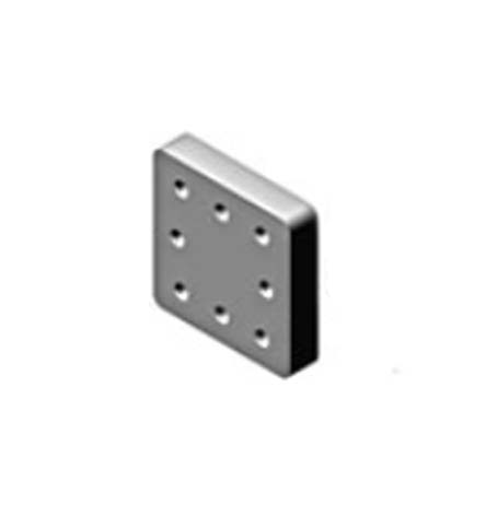 Mounting plate for VBG 917 drawbar eye