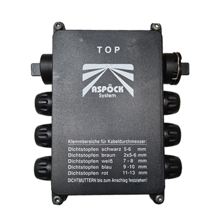 Aspock Cable Junction Box ASS1 X ASS3