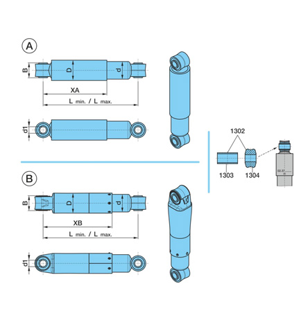 Shock absorber 351/541