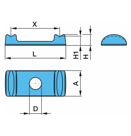 Spring plate BPW 03.145.10.40.0