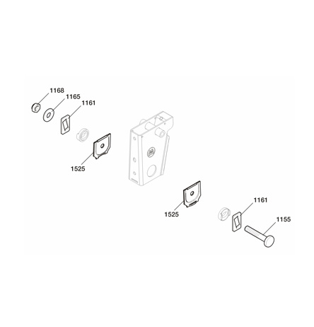 Pakabos remontinis komplektas (Lingė 100mm)