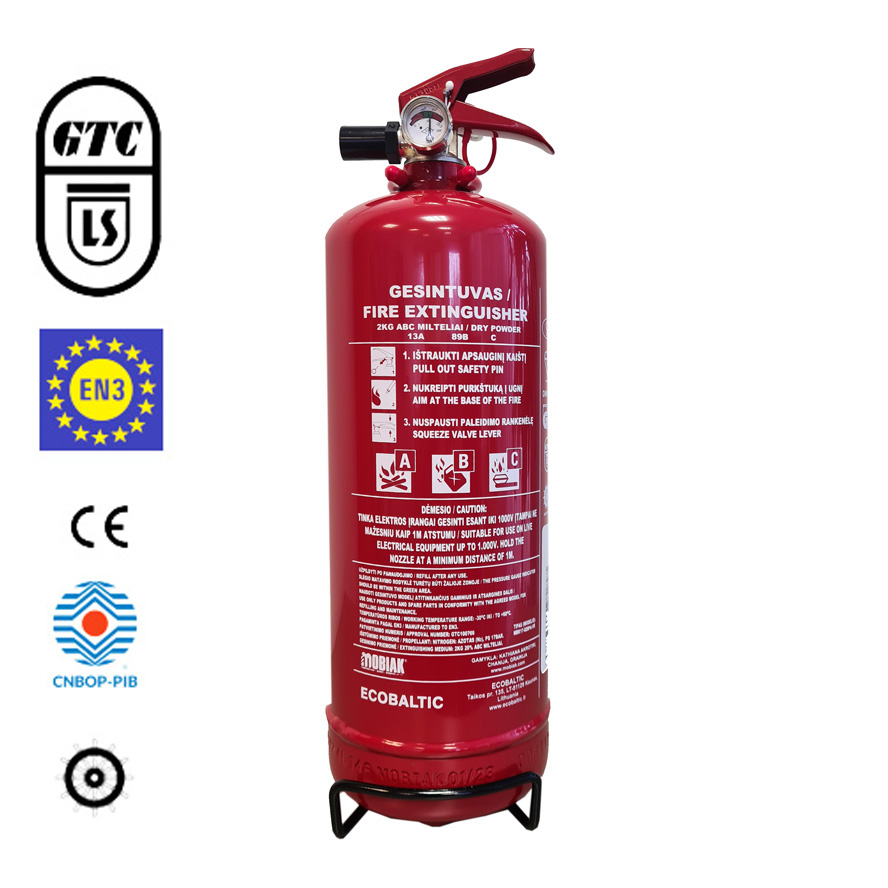 Miltelinis gesintuvas Mobiak 2 kg 13A 89B C