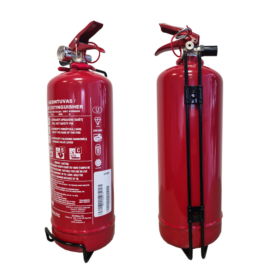 Miltelinis gesintuvas Mobiak 2 kg 13A 89B C