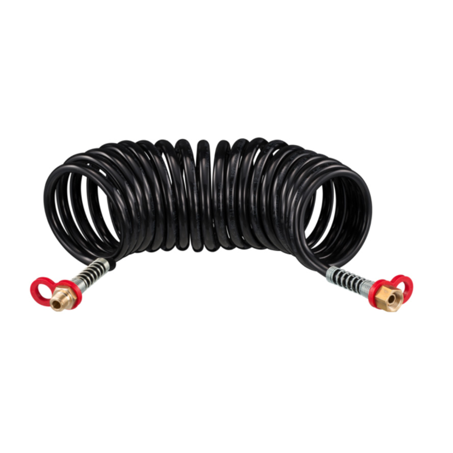 Coiled Tube, red ends