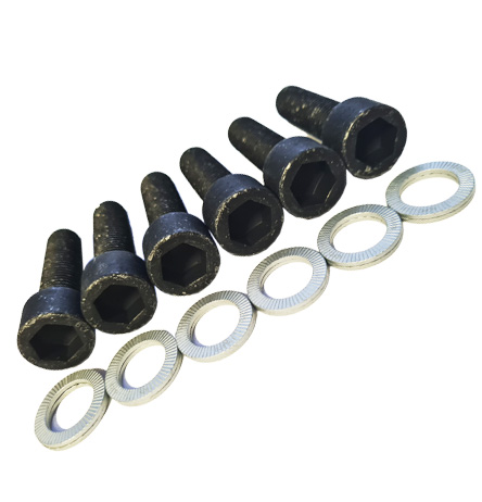 Screw kit for drawbar eye VBG DBE 190