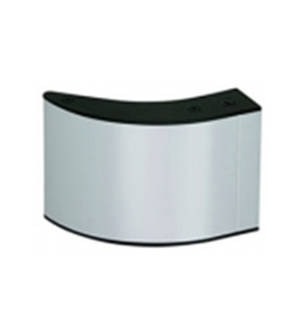 Aluminium header for lateral protection bar H-100